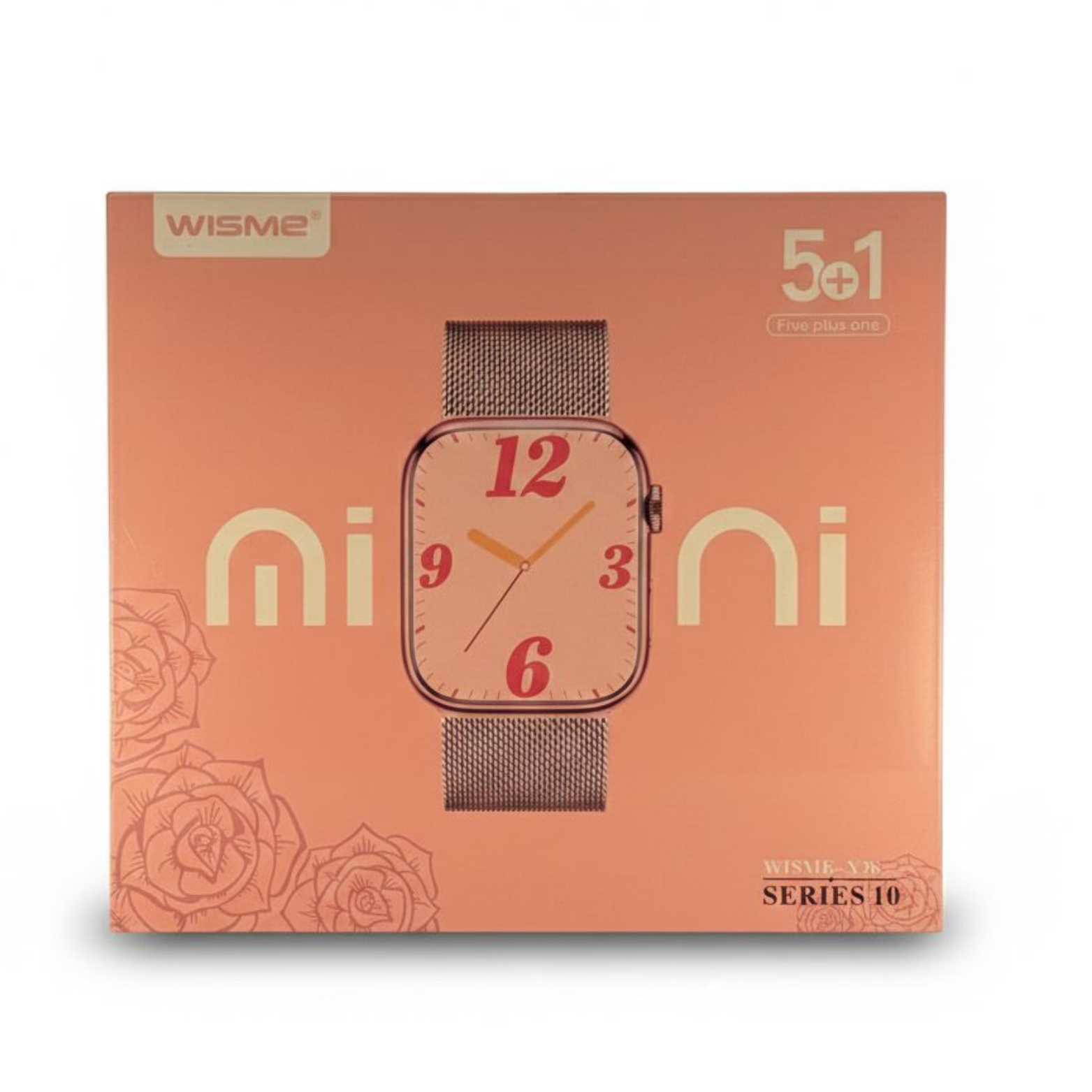 WISME Series 10 Mini Smartwatch – 5+1 Luxury Edition – Tek Lek